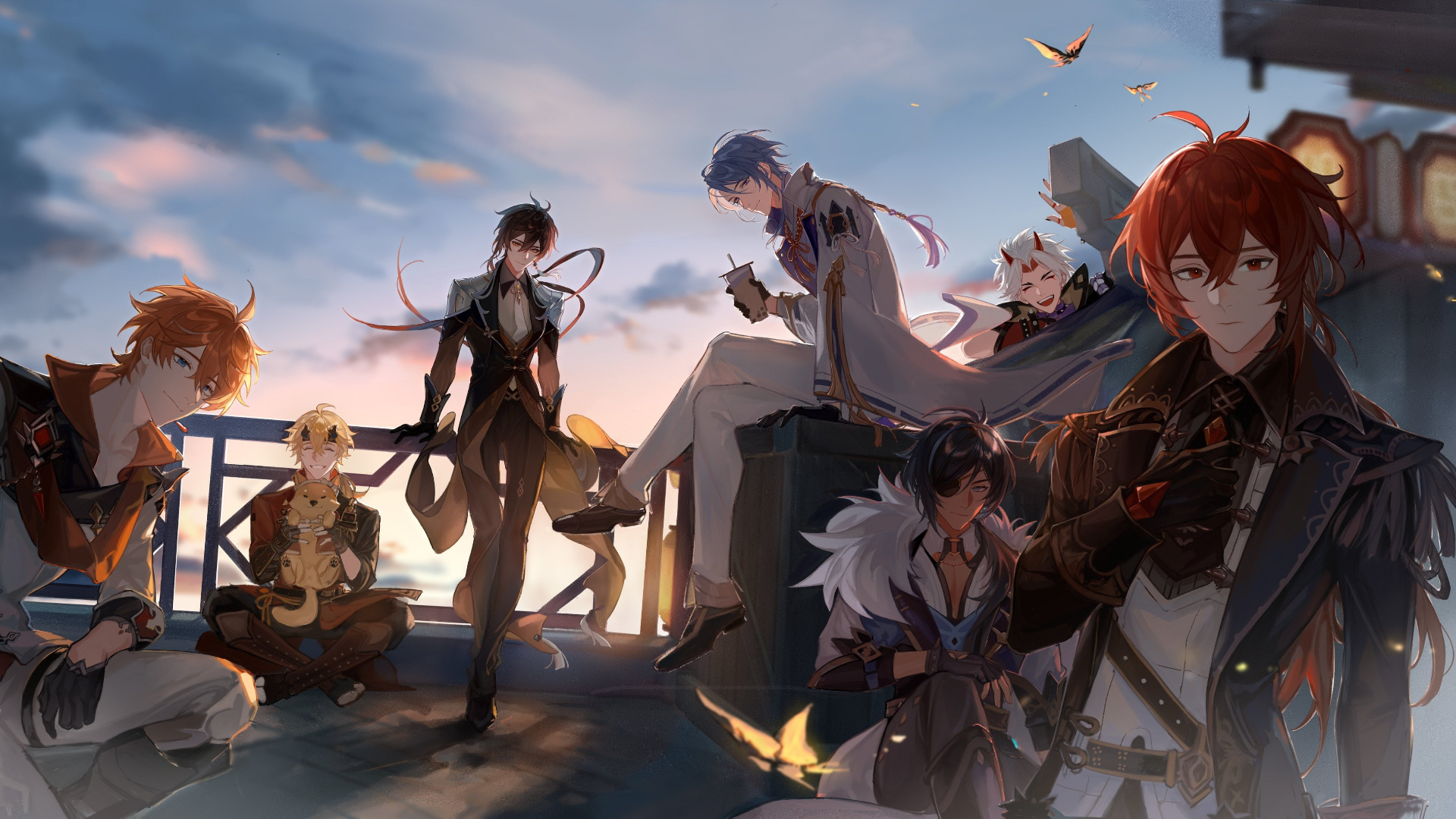 Genshin Impact The Most Handsome Male Character | Erkek Karakterler ...