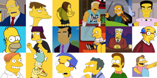 Hottest The Simpsons Male Characters | UwUFUFU
