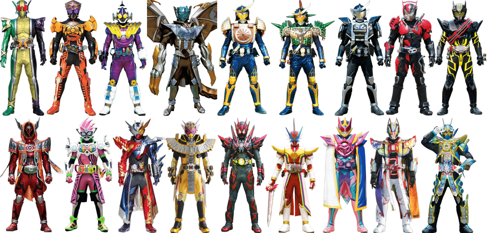 Kamen Rider Movie Forms | UwUFUFU